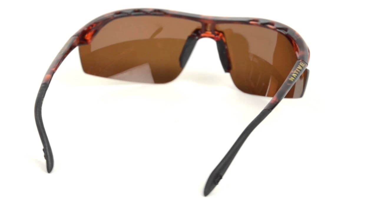 Native Eyewear Nova Sunglasses - Polarized Reflex Lenses - YouTube