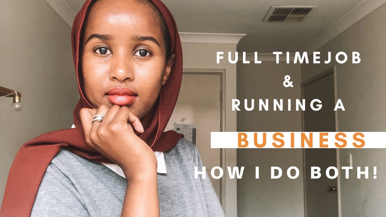 VLOG: Running A Business While Working Full-Time Part 1 | Nejima Gabose ...