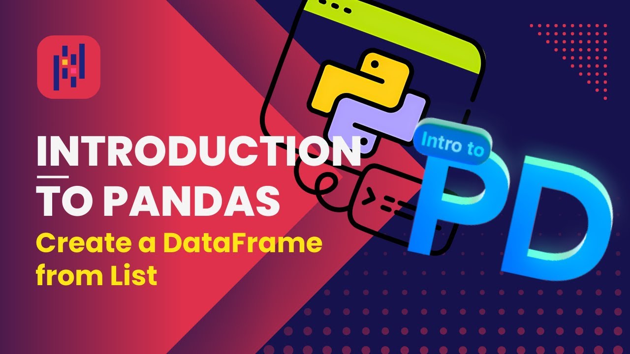 2877 Create A Dataframe From List Intro Pandas Leetcode Data 2884