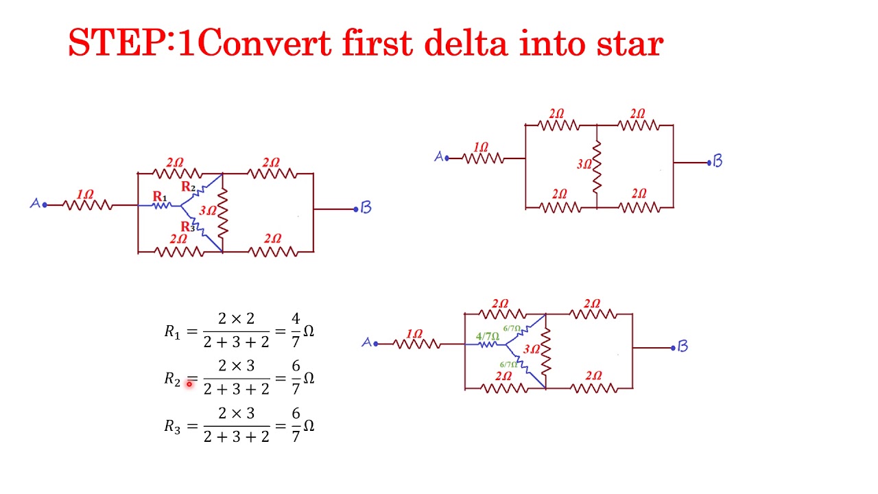 DELTA TO STAR CONVERSION -PART2 - YouTube