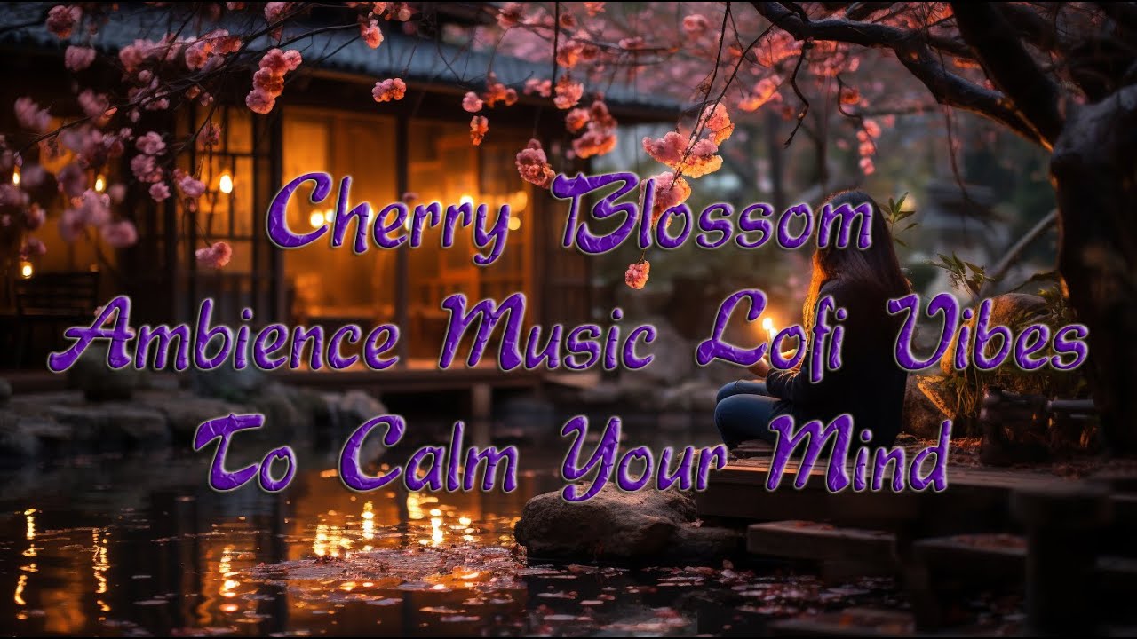 Cherry Blossom Ambience Music Lofi Vibes To Calm Your Mind - YouTube