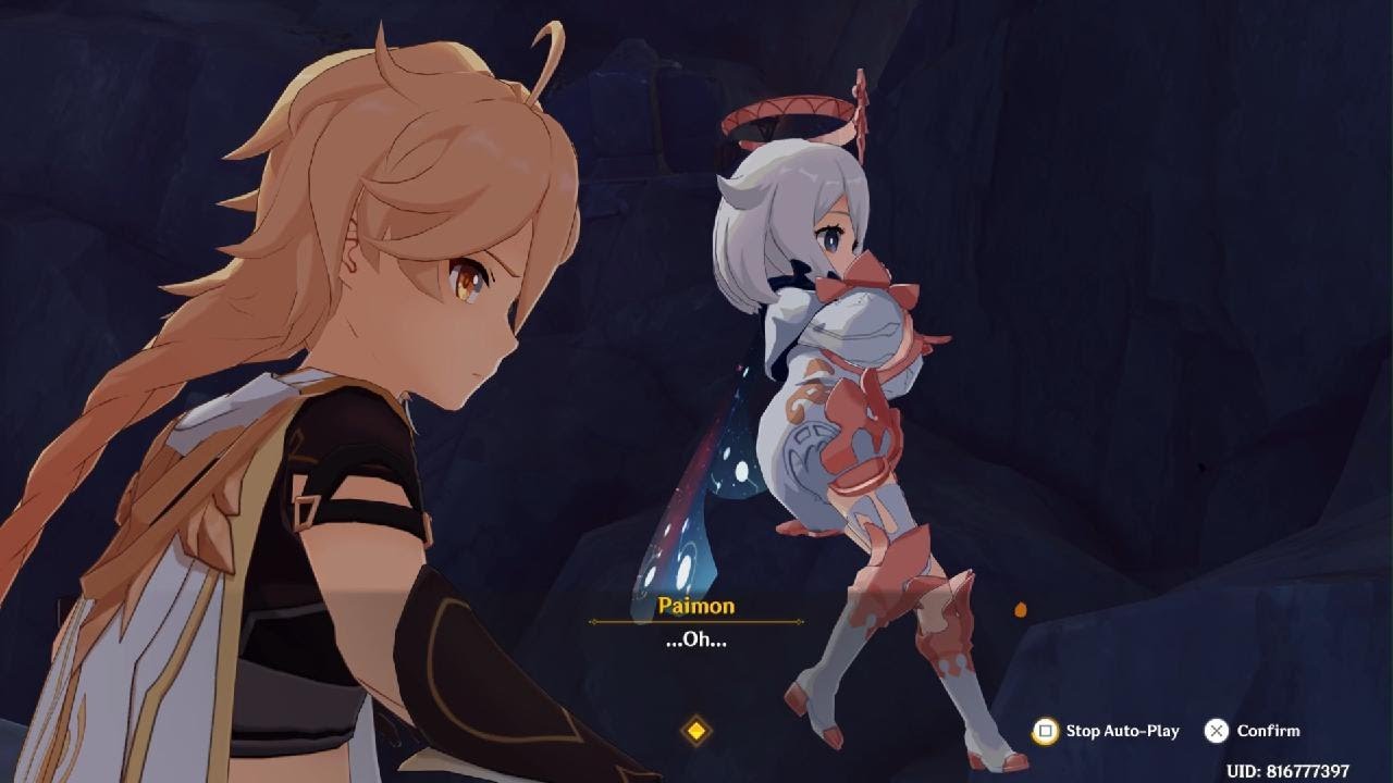 DAINSLEIF MEET S AETHER IN THE CHASM Genshin Impact CUTSCENE - YouTube