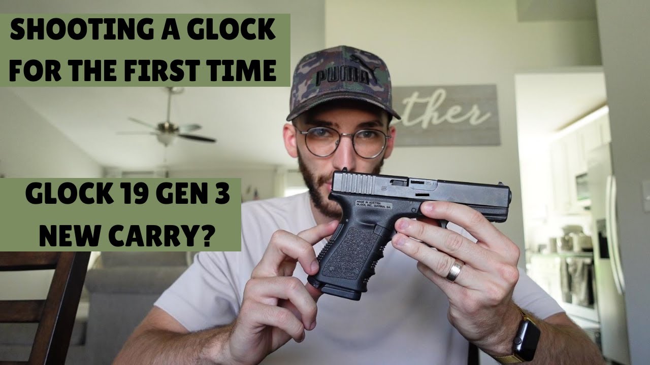 SHOOTING A GLOCK 19 FOR THE FIRST TIME \ QUICK OVERVIEW - YouTube