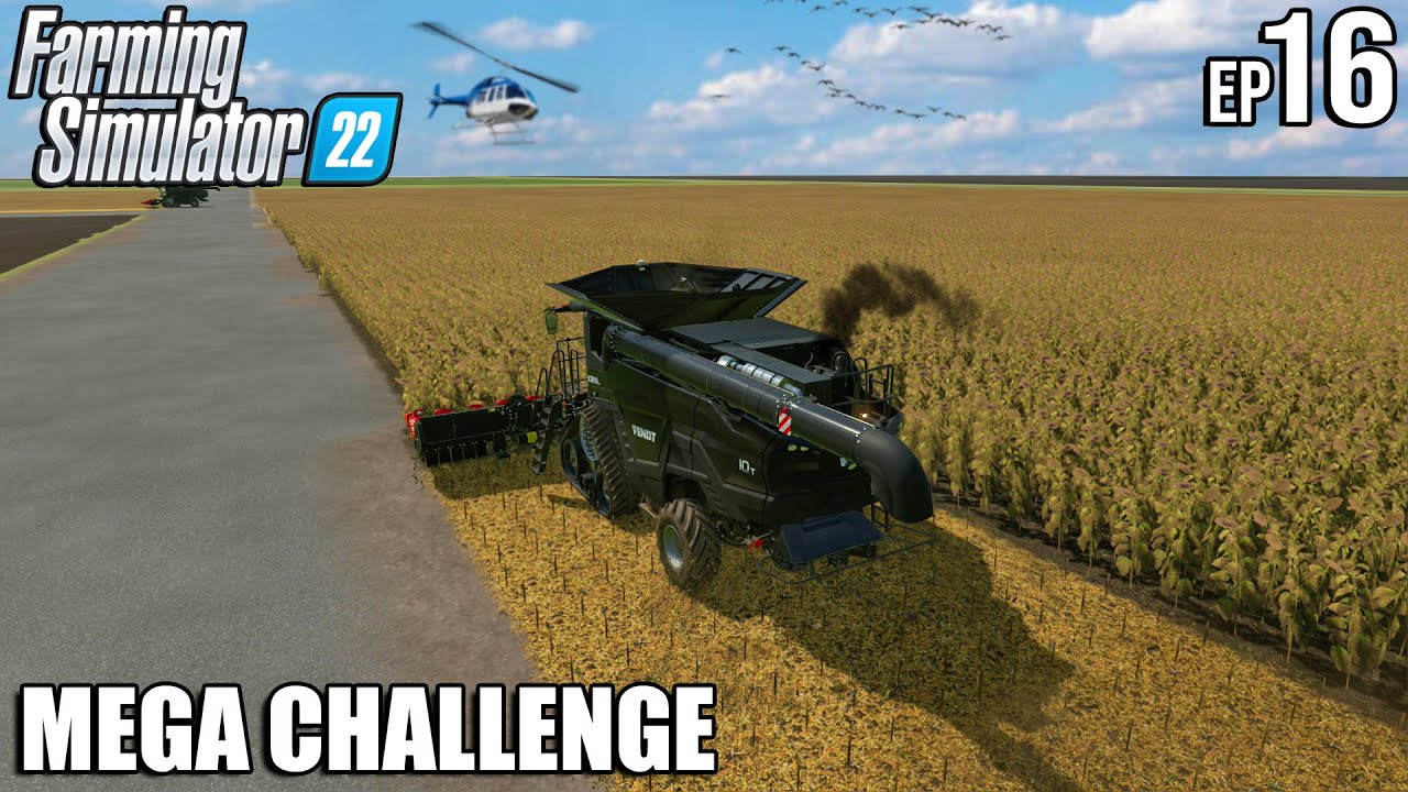 MEGA Challenge | Farming Simulator 22 Timelapse | Episode 16 - YouTube