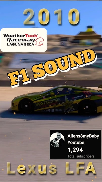 Gold on the Ceiling !! F1 Iconic Exhaust Lexus LFA Supercar #lexuslfa #forzamotorsport # ...