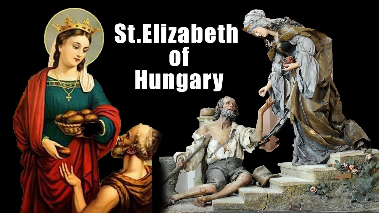 17 NOVEMBER/ ST. ELIZABETH OF HUNGARY/ CATHOLIC SAINTS SERIES IN ...