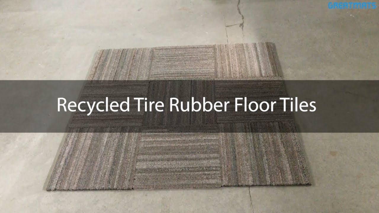 Tiles Made From Recycled Tires