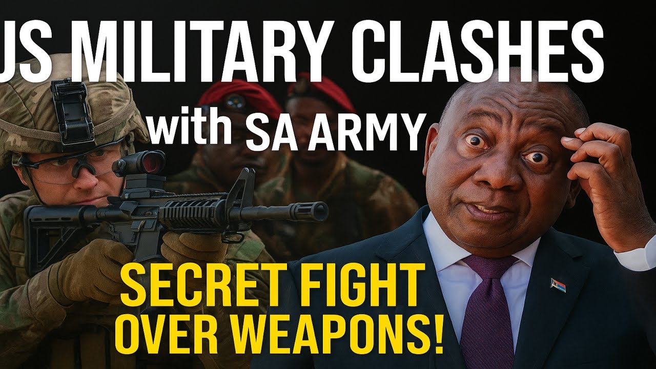 US Military CLASHES with SA Army – Ramaphosa Triggers Global Backlash! - YouTube