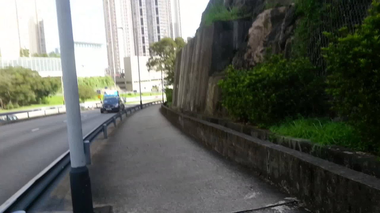 walking test: Yau Tong MTR Exit C - Eastern Harbour Crossing Toll Plaza ...