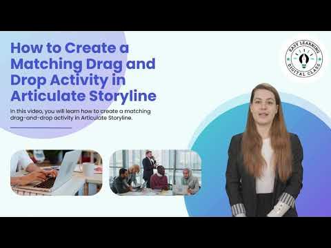How to Create a Matching Drag and Drop Activity in Articulate Storyline ...