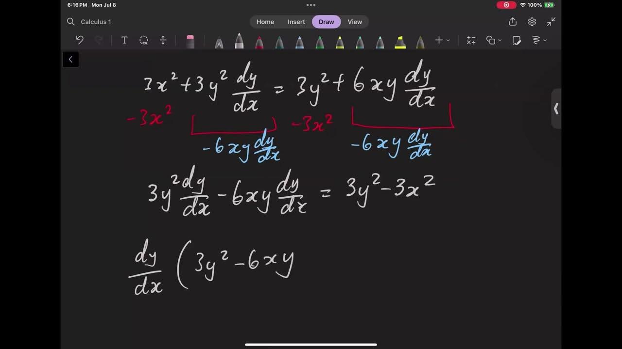 Lecture 23: Introduction to Implicit Differentiation - YouTube