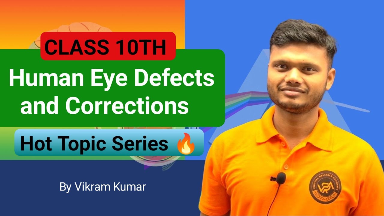 Class 10th Human Eye Defects and Corrections Class 10th Chapter 10 by ...