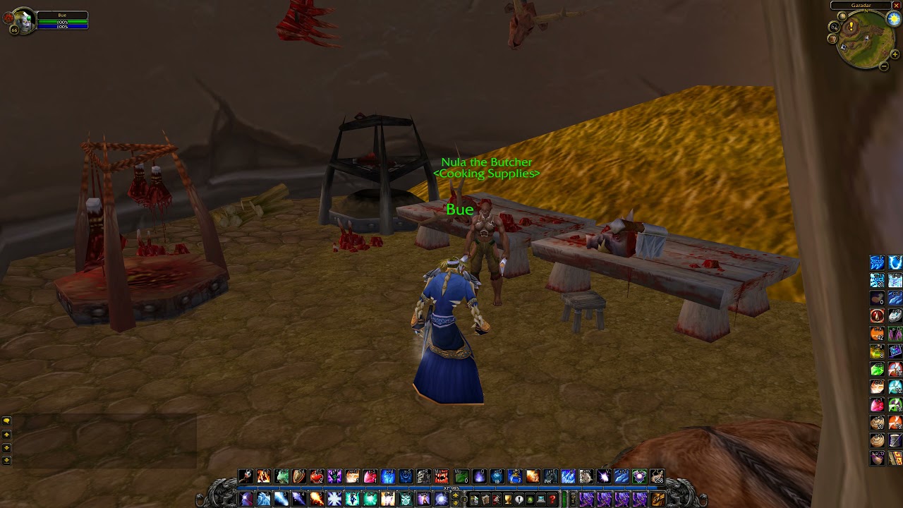 Recipe: Warp Burger - From where to get (Horde), WoW TBC - YouTube