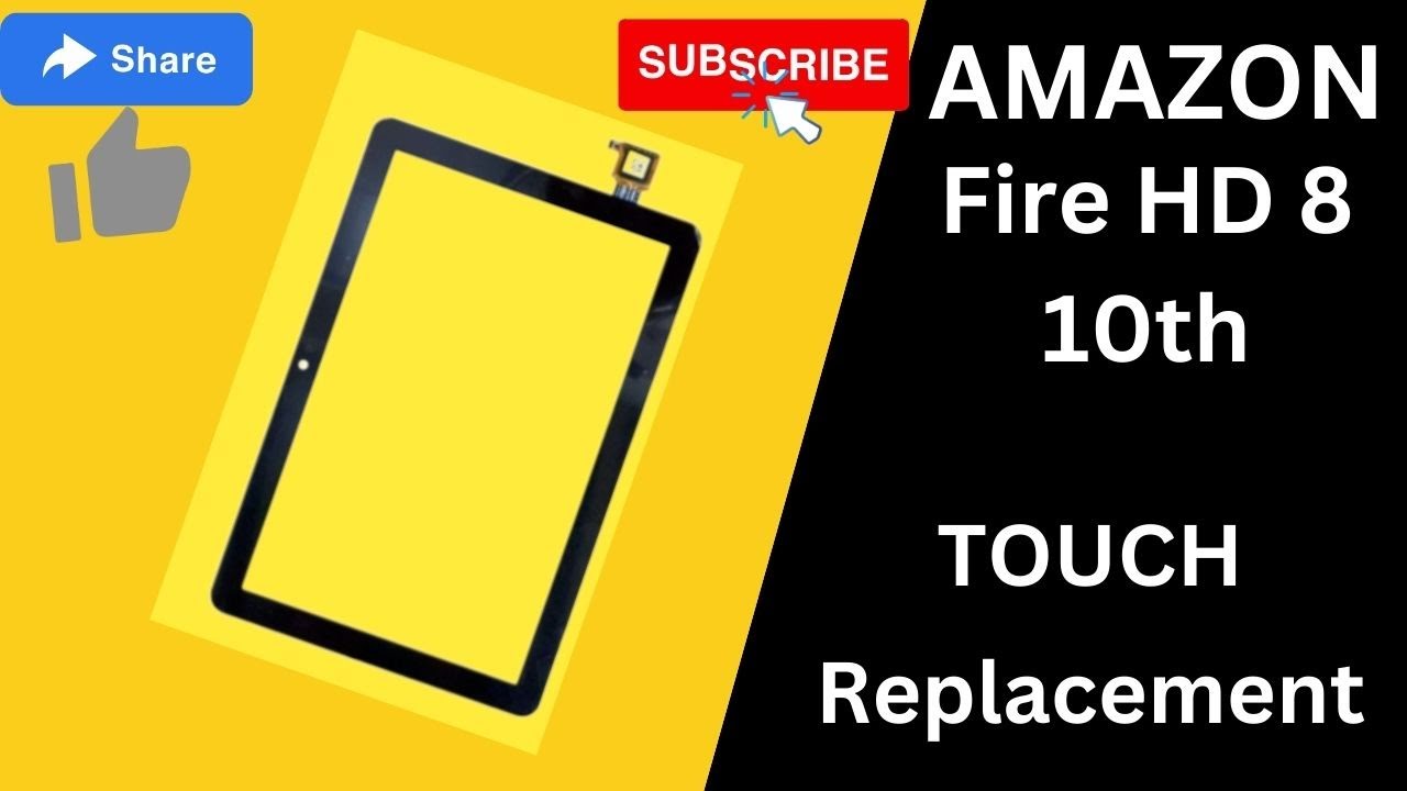 Amazon Kindle Fire HD 8 10th Generation (2020) K72LL4 Touch Screen ...