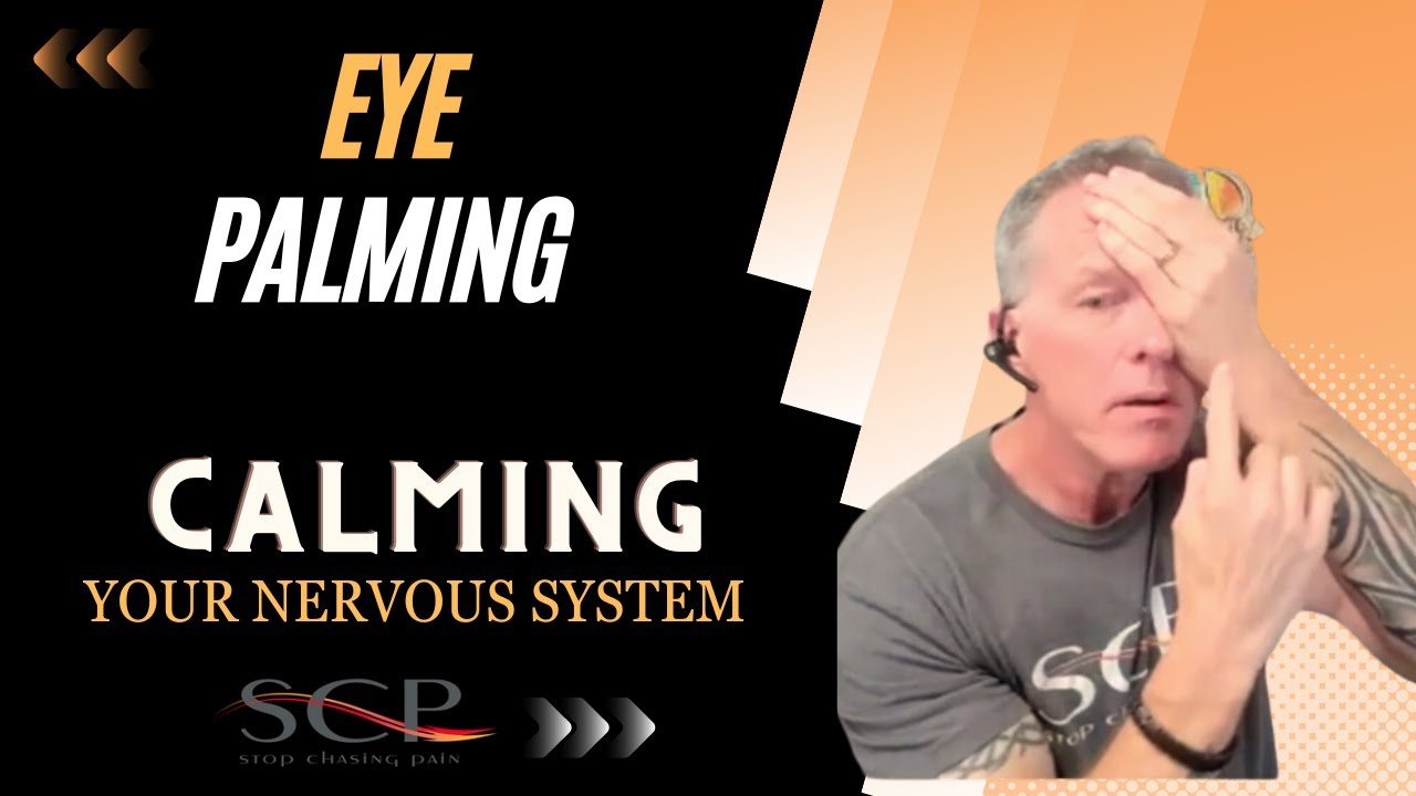 Eye Palming To Calm Your Nervous System - YouTube