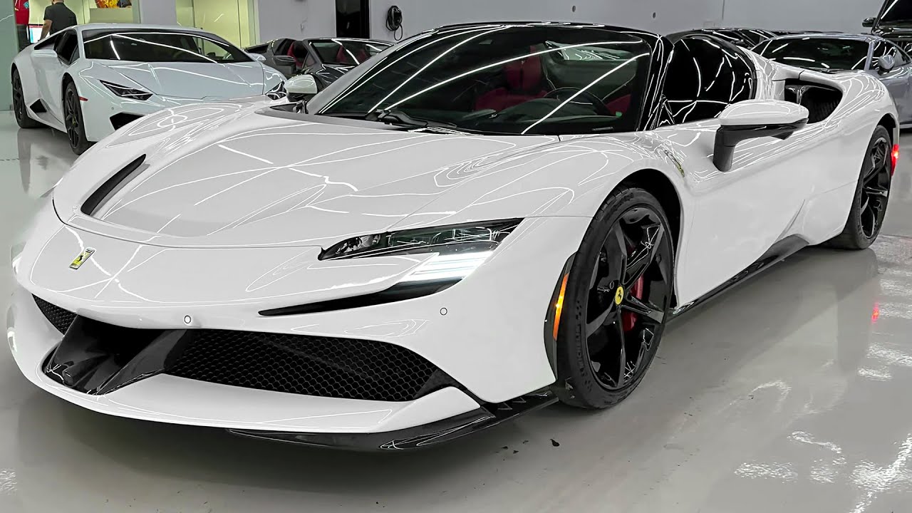2024 Ferrari SF90 Spider - Gorgeous High-tech SuperCar! - YouTube