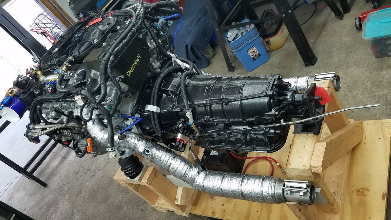 CAMARO LLT TO LFX FIRST ENGINE CONVERSION - YouTube