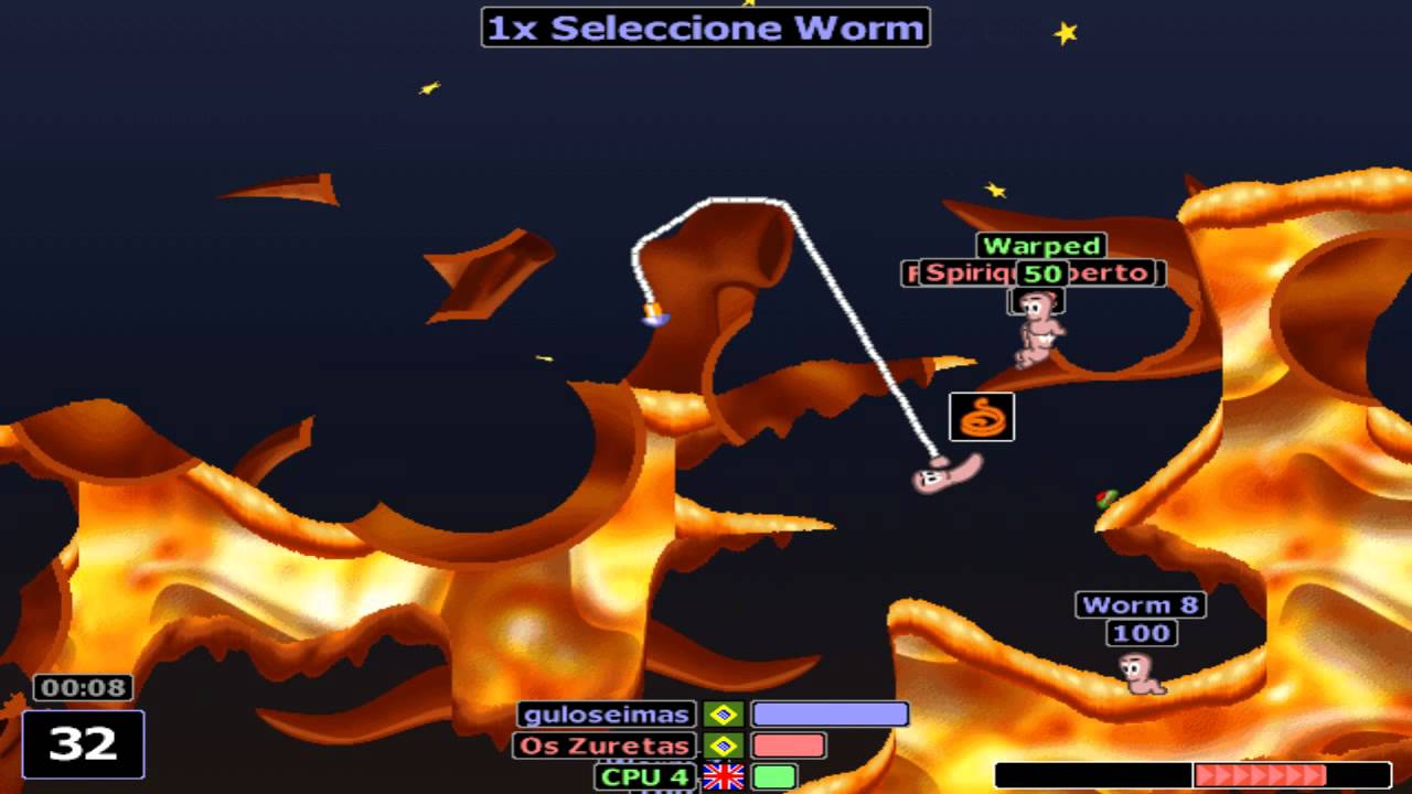 Worms Armageddon batalha tensa - YouTube