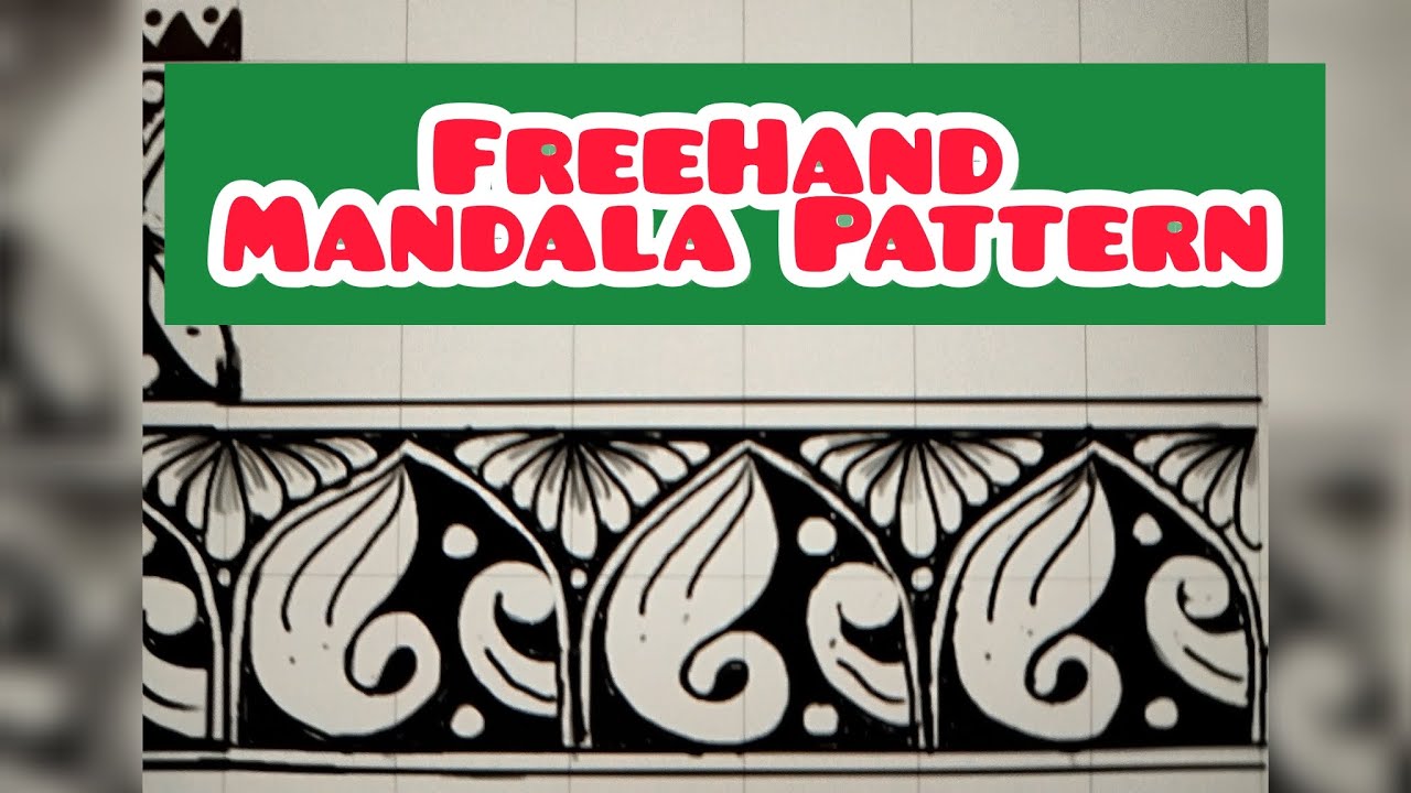 HOW TO: SIMPLE MANDALA PATTERN FOR BEGINNERS STEP BY STEP TUTORIAL ...