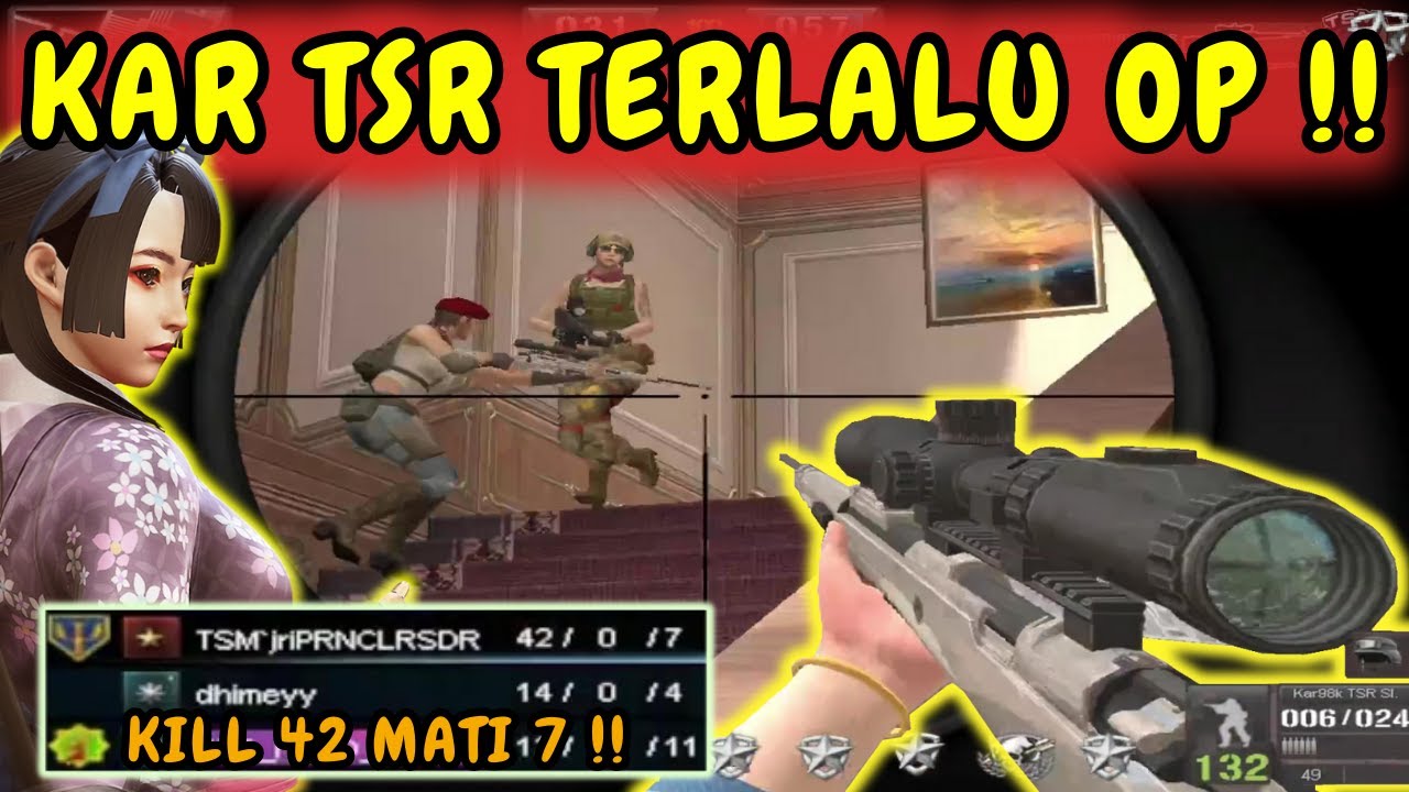 COSPLAY JADI NEXTJACK?! PAKAI AWP KAR98K TSR LANGSUNG KILL 42?! Point ...
