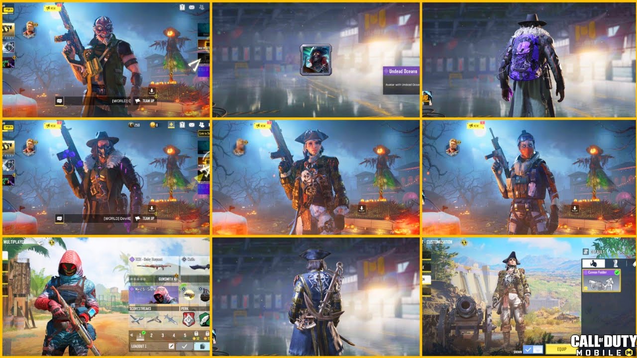 SEASON 9 ALL THE BATTLE PASS REWARDS IN-GAME VIEW | BP CHARACTER MP ...