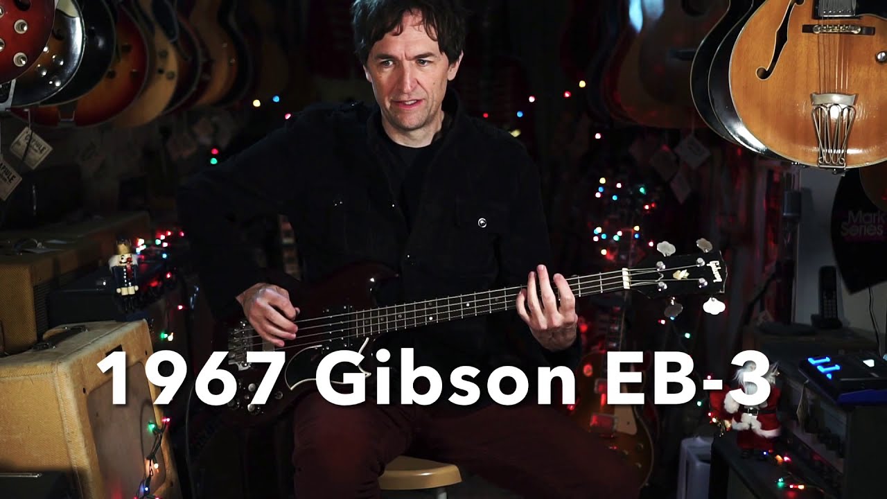 1967 Gibson EB-3 Tone Demo - Merry Xmas Everybody 🎄🎅🏻🎸 - YouTube