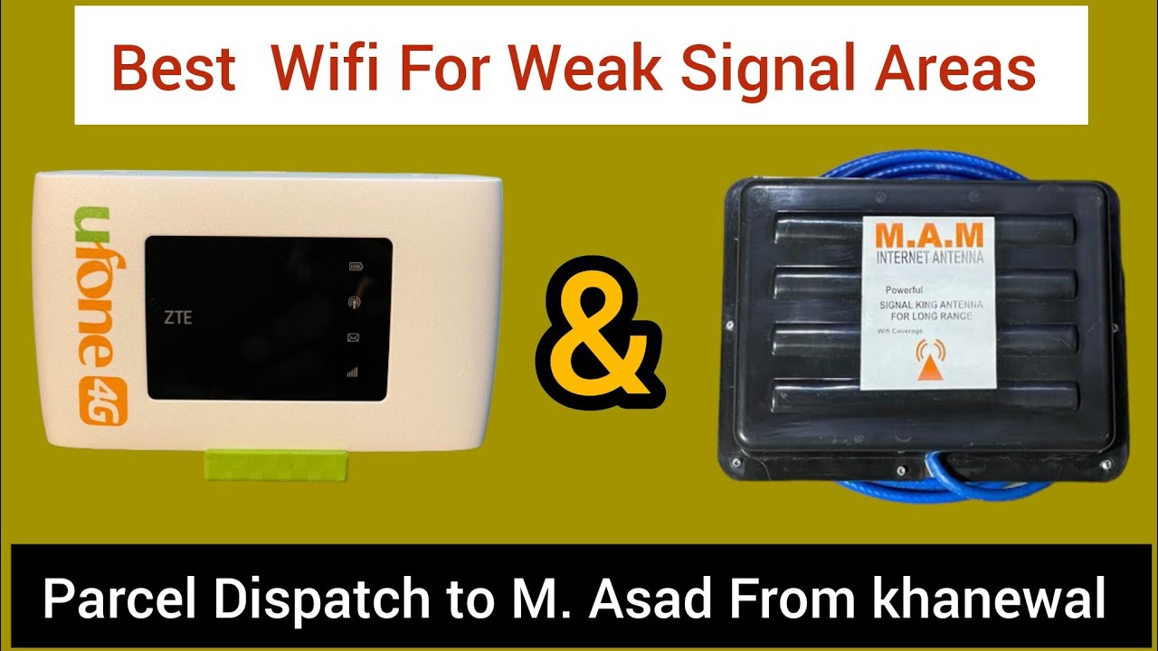 Ufone 4G Blaze with Outdoor Antenna - YouTube