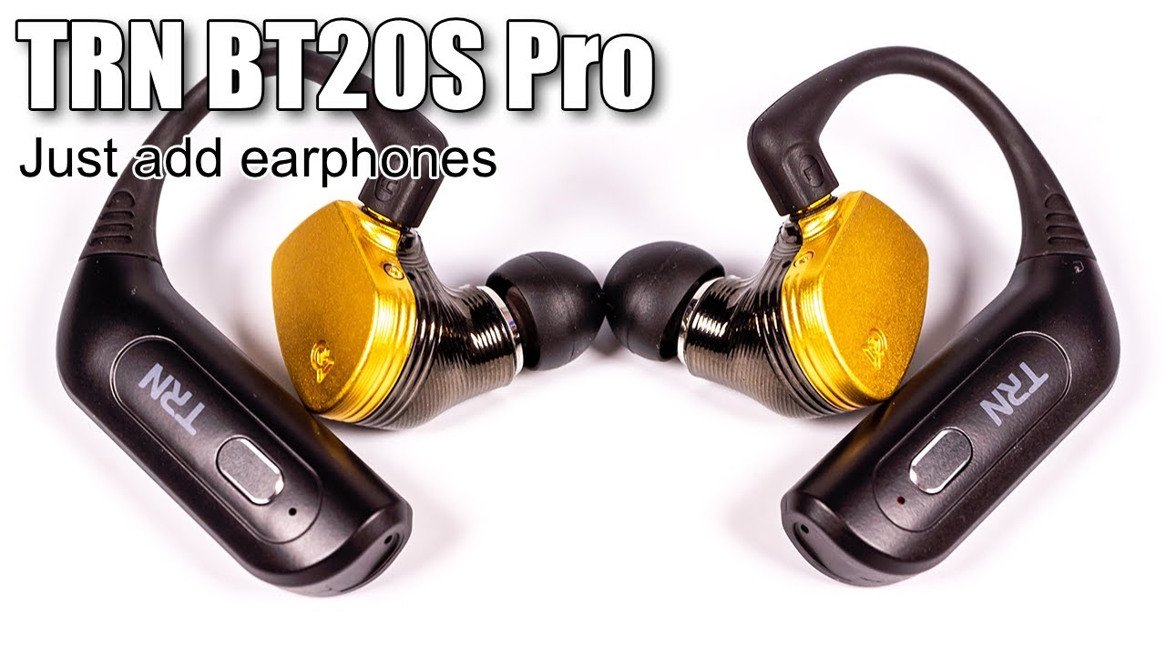 TRN BT20S Pro true wireless Bluetooth adapter review - YouTube