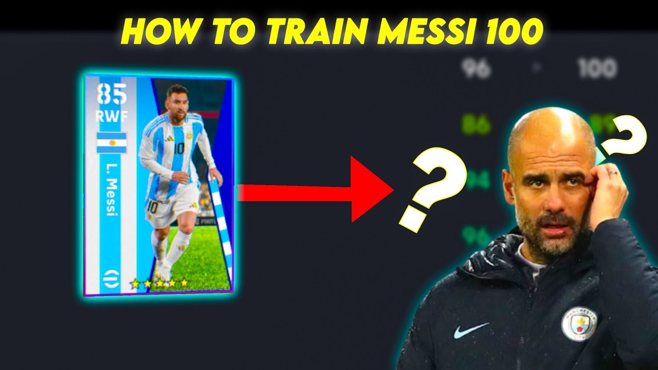 How to train Messi free highlight Argentina card • How to train 100 ...
