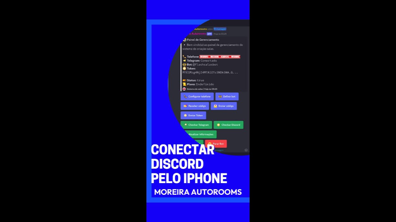COMO CONECTAR DISCORD PELO IPHONE- Moreira Autorooms - YouTube