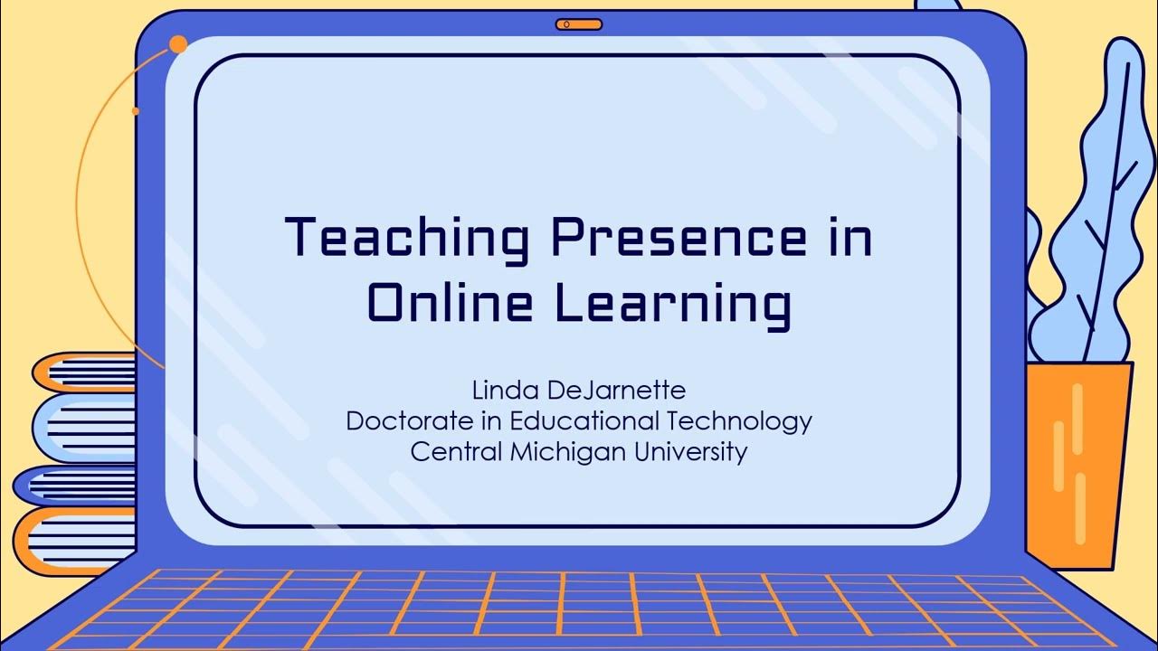 Teaching Presence in Online Learning - YouTube
