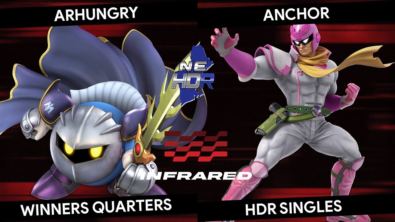 Infrared HDR Singles: Arhungry (Meta Knight) vs. Anchor (Captain Falcon ...