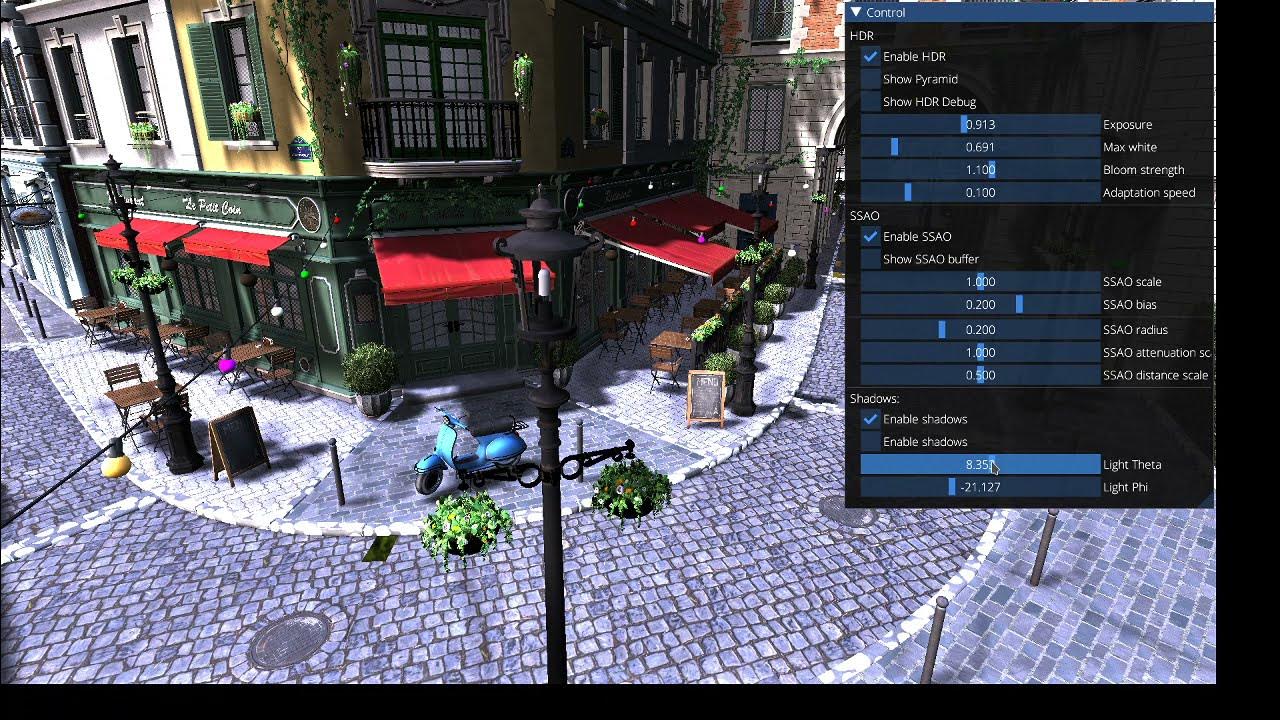 Vulkan Demo from 3D Graphics Rendering Cookbook - YouTube