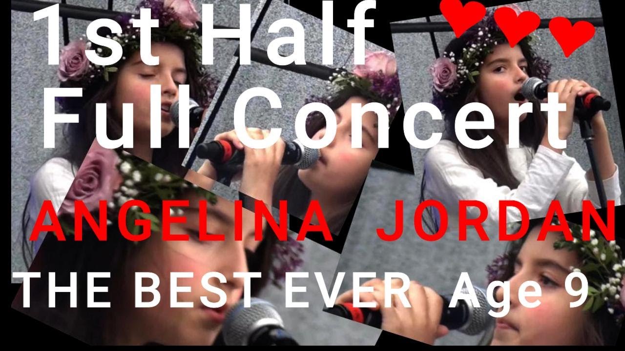 ️ ️ ️1st Half of Angelina Jordan Full Live Concert June 2015 ️ ️ ️ ...