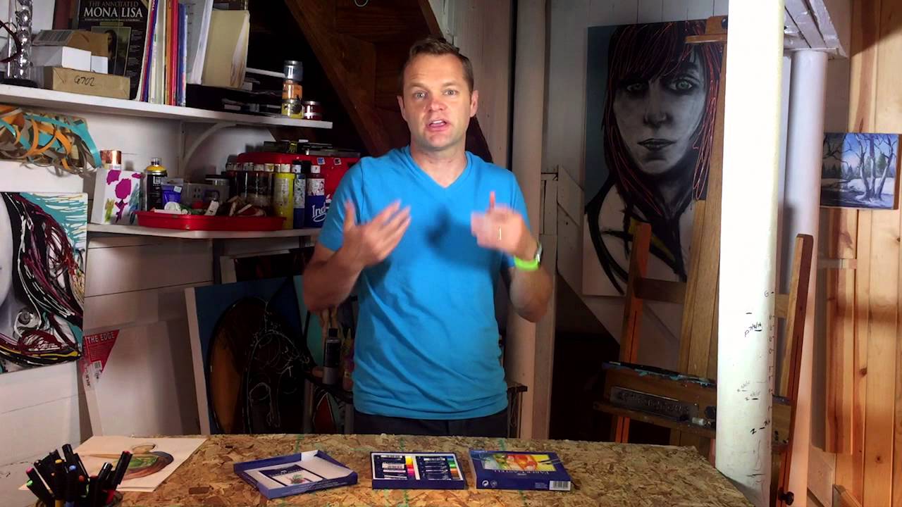 Munch and The Scream: Art Materials - YouTube
