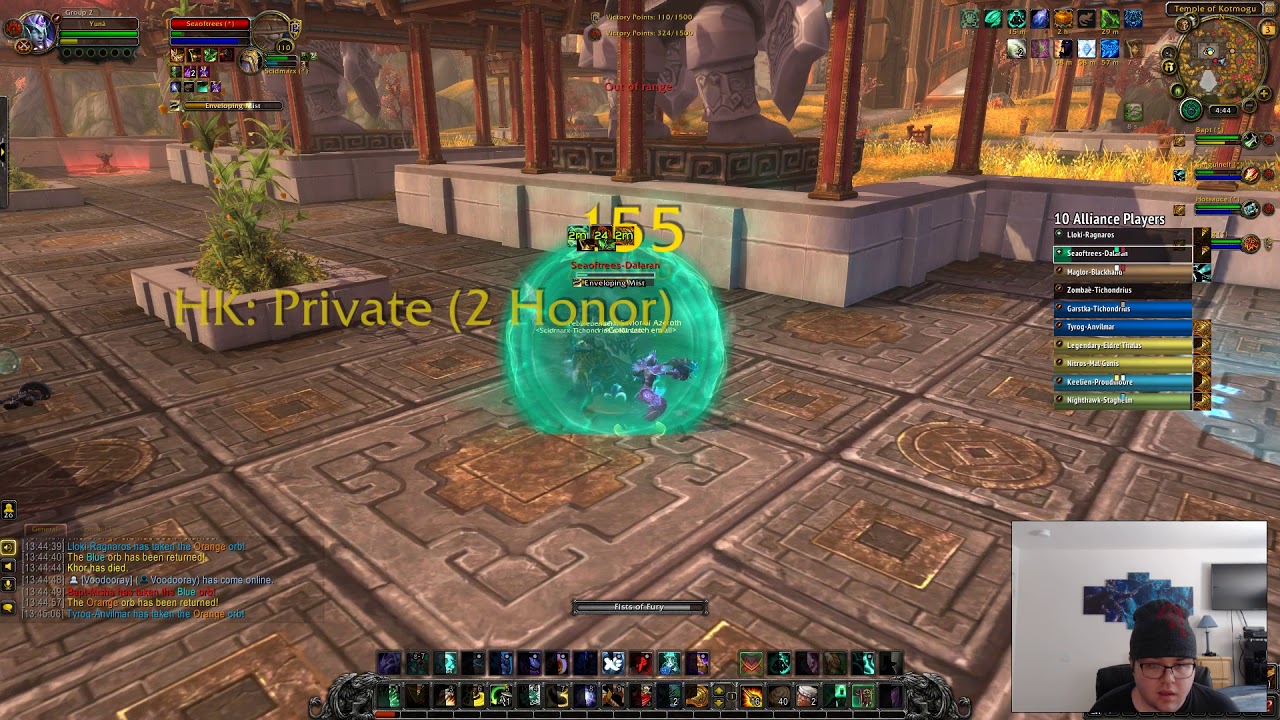 Rushing jade wind build! Windwalker monk pvp 8.0.1 - YouTube