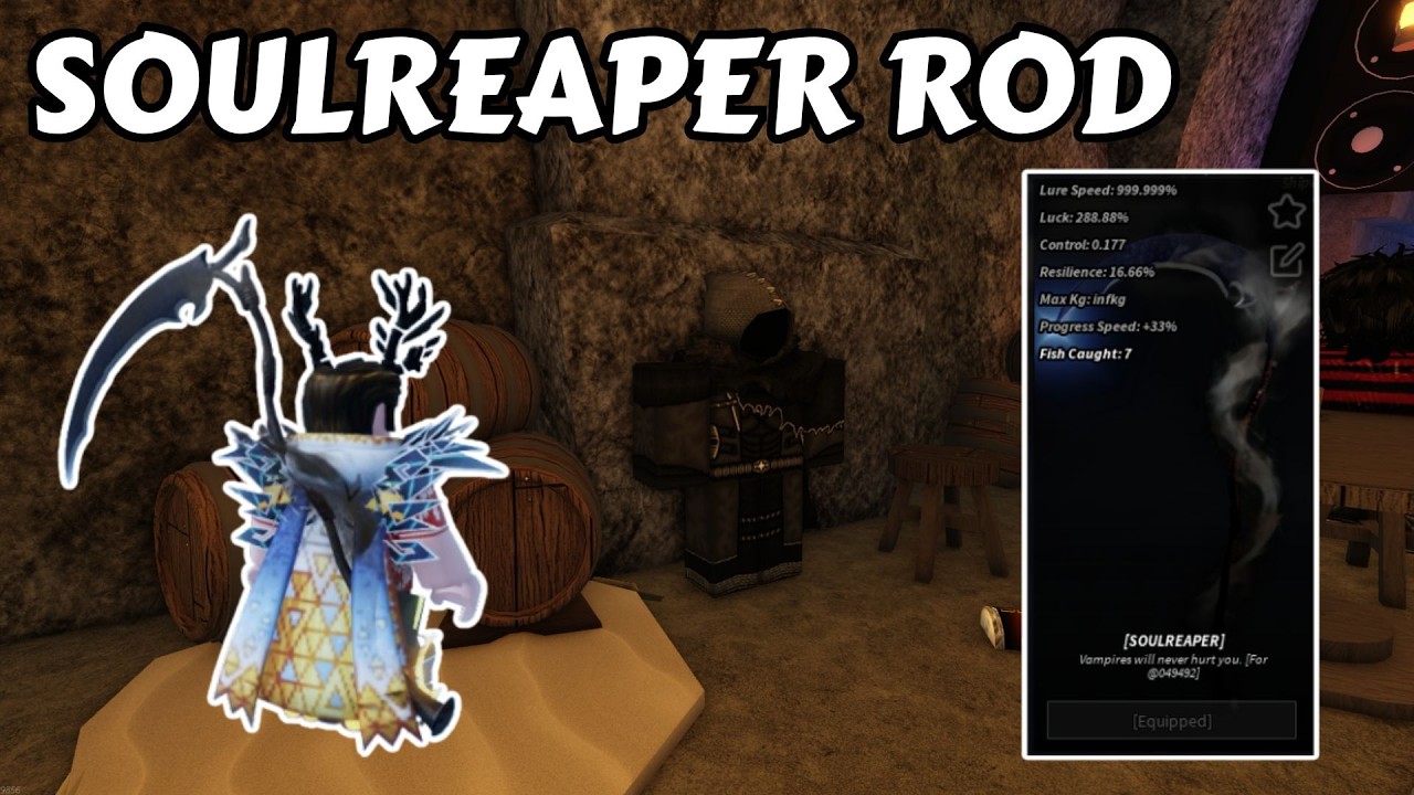 How To Get Soulreaper Rod (Reaper Quest) | Fisch | Roblox - YouTube