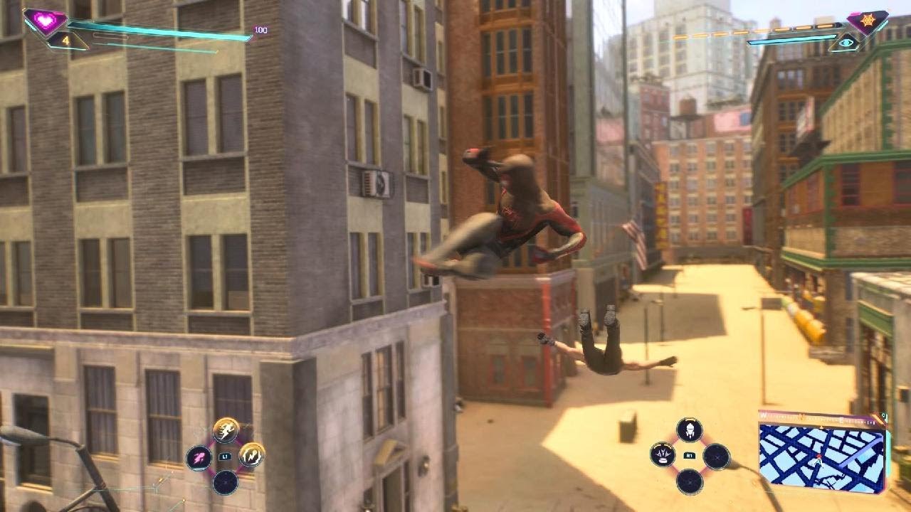 Spider-Man 2 weird floaty glitch - YouTube