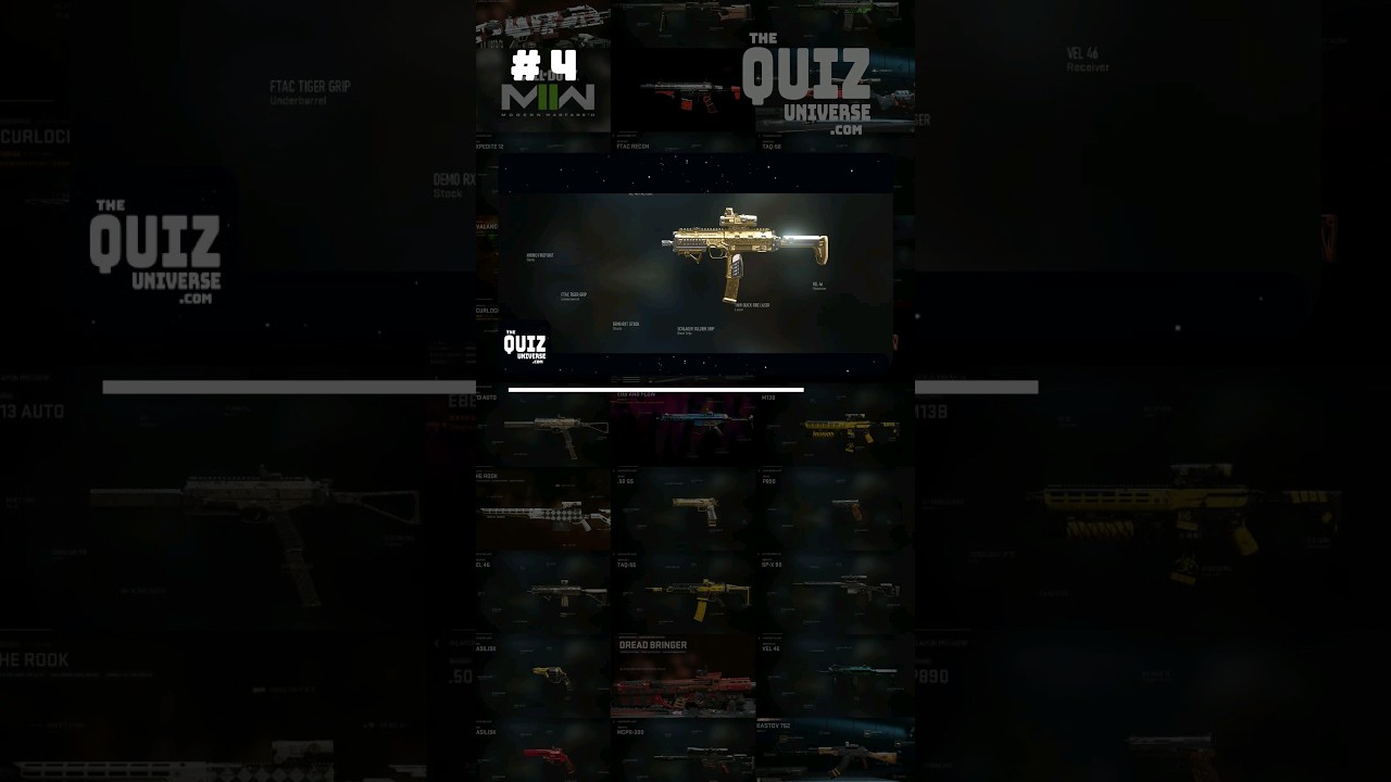 Guess the 'Call of Duty Weapons' #25 #callofduty #modernwarfare2 #quiz ...