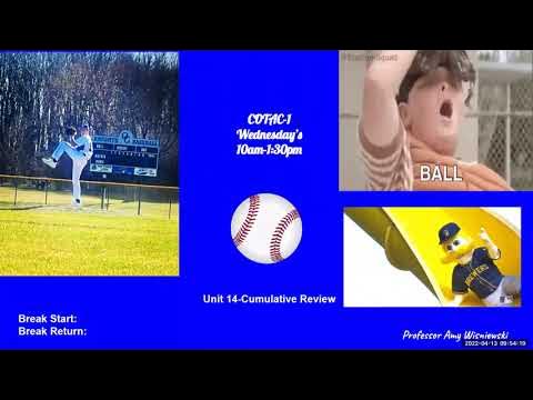 Week 14-Wednesday - YouTube