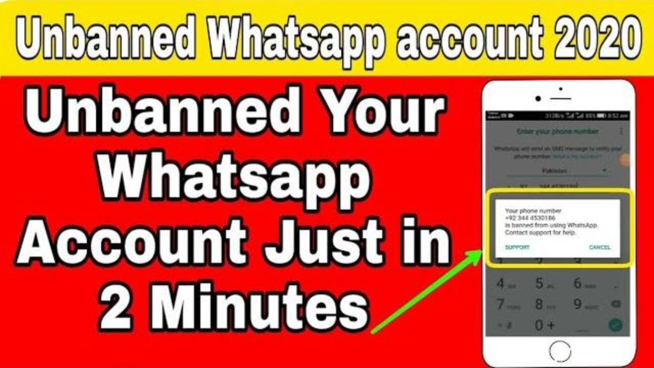 How To Unbanned WhatsApp Number In Just 2 Minutes New Trick 2020 how-to-unbanned-whatsapp-number-in-just-2-minutes-new-trick-2020