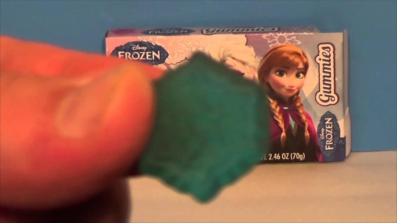Disney Frozen Gummies Candy Taste Test - YouTube
