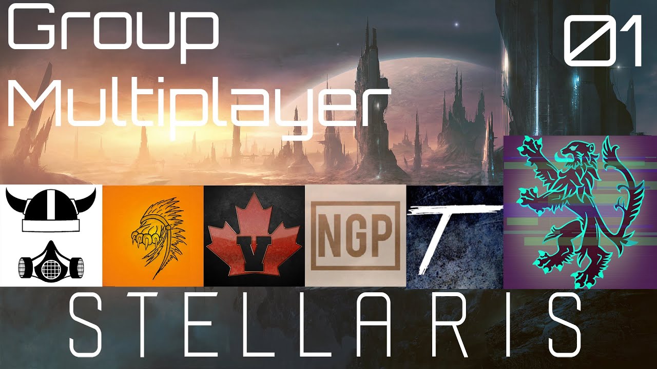 Let's Play Stellaris Group Multiplayer Part 1 - YouTube