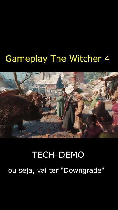 Está lindo The Witcher 4 Gameplay UE 5 6 Tech Demo State of Unreal 2025 #games #thewitcher4 #ps5 ...