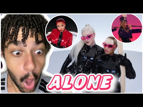 REAGINDO KIM PETRAS & NICKI MINAJ ALONE (Official Video) | REACT | EDY KENDALL - YouTube