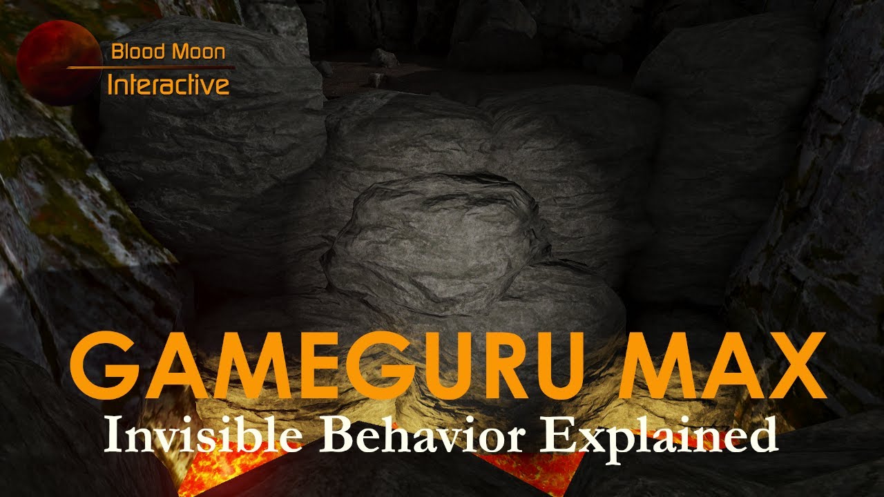 GameGuru Max Tutorial - Invisible Behavior Explained - YouTube