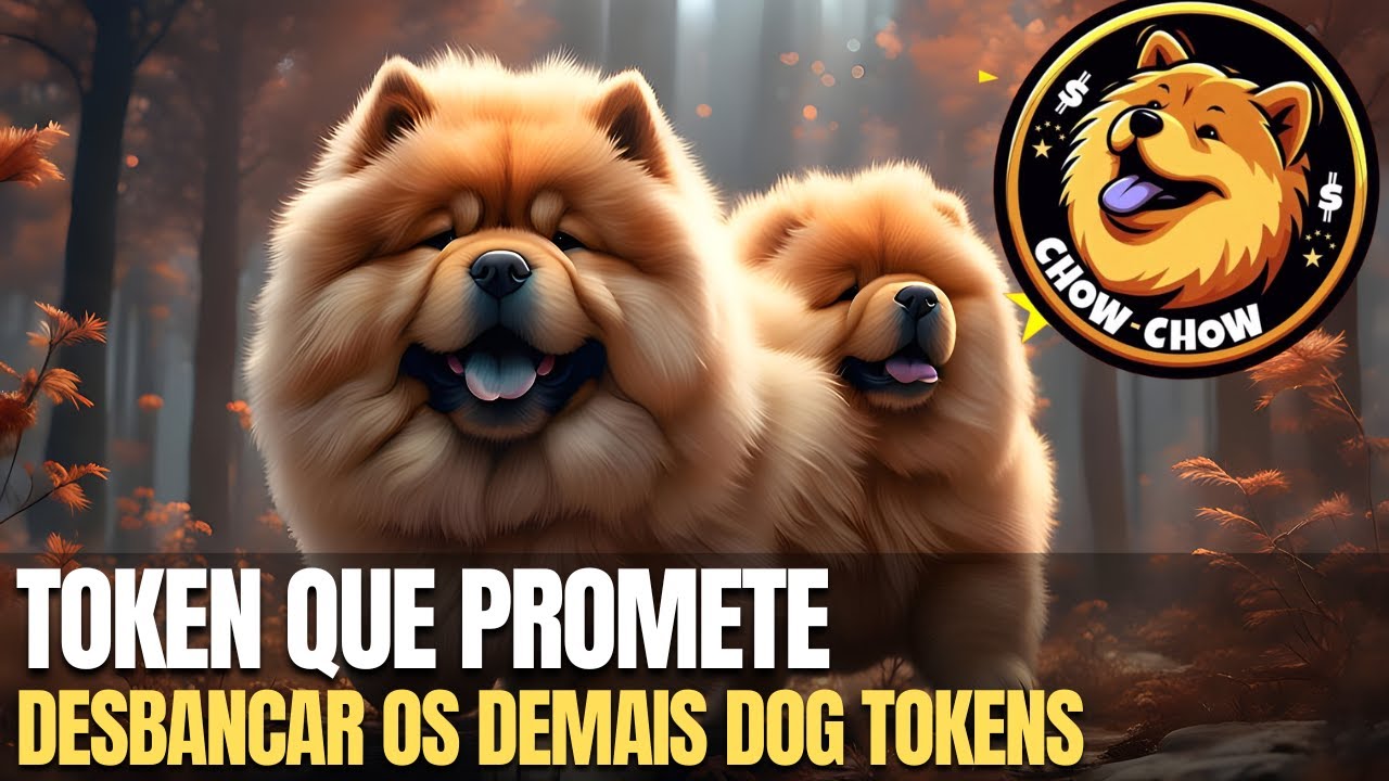 CHOW-CHOW - MOEDA MEME QUE VEIO PARA ASSUMIR O TOPO DOS DOG TOKENS ...