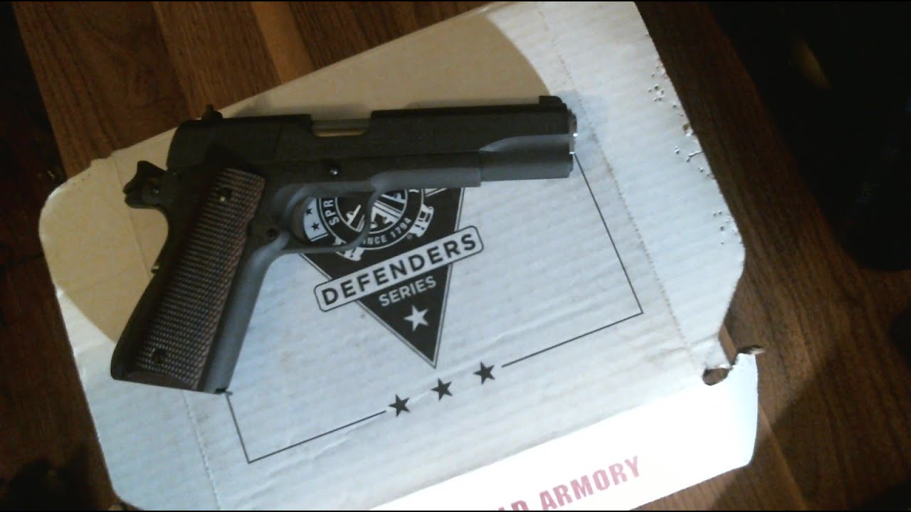springfield armory 1911 defender series first impressio. - YouTube
