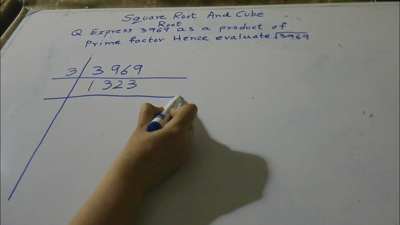 Square Root and Cube Root (Example 1) - Farah Irfan - YouTube