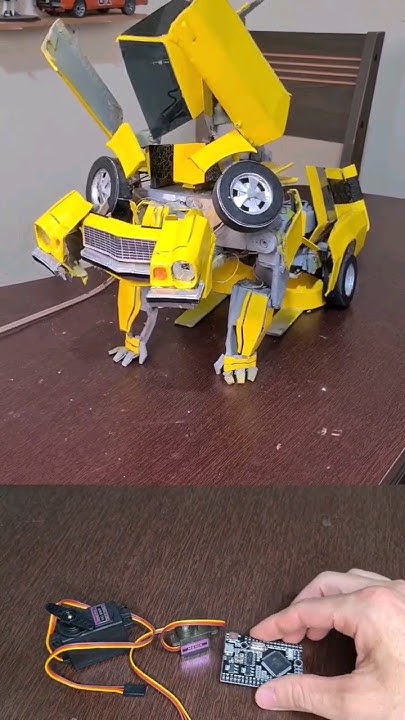 material transformer robotic projects using Arduino projects #arduinoproject #arduinorobot # ...